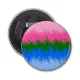 Squiggly Trippy Abstract Omniromantic Pride Flag Bottle Opener | Zazzle