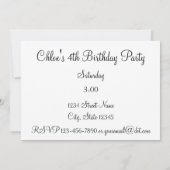 Squirrel Birthday Party Invitation | Zazzle