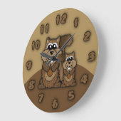 Squirrel Clock | Zazzle