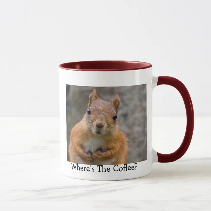 Squirrel Coffee Mug | Zazzle
