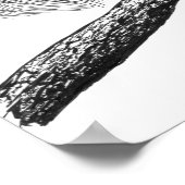 Squirrel drawing poster | Zazzle