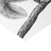 Squirrel drawing tissue paper | Zazzle