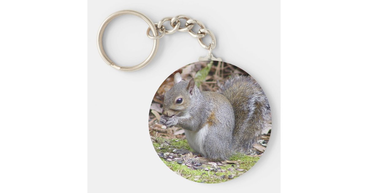 Squirrel Keychain | Zazzle.com