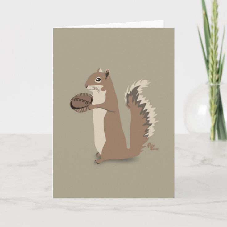 Squirrel Mother's Day Card | Zazzle