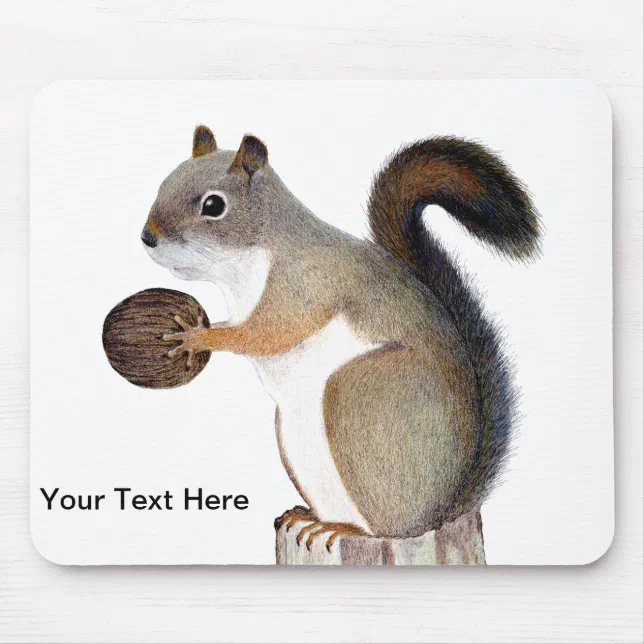 Squirrel Mouse Pad | Zazzle