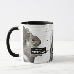 Squirrel Mug Shot | Zazzle