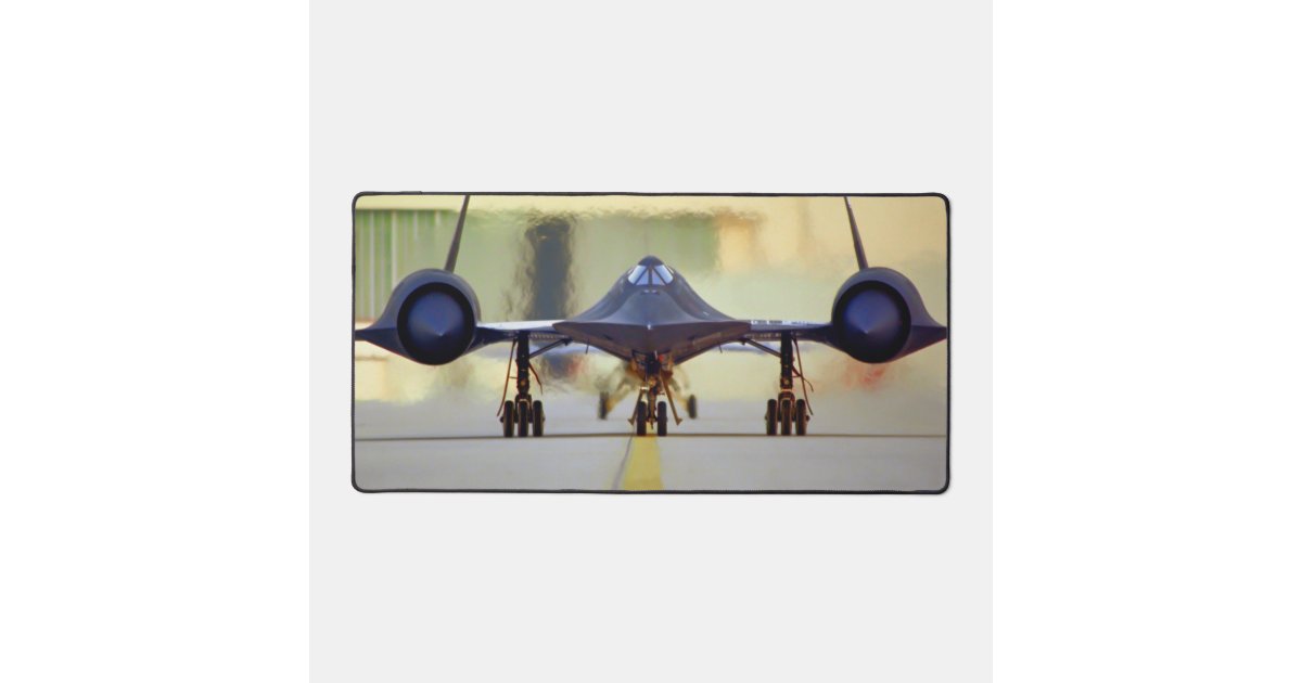 SR-71 BLACKBIRD DESK MAT | Zazzle