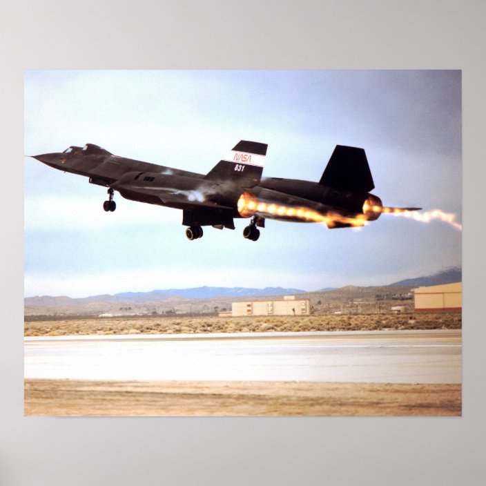 SR 71 Blackbird Poster | Zazzle.com