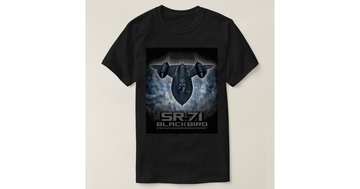 SR-71 Blackbird T-Shirt | Zazzle