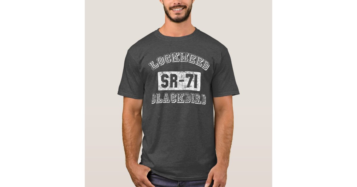 SR-71 Blackbird t-shirt | Zazzle