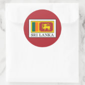 Sri Lanka Classic Round Sticker | Zazzle
