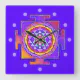 Sri Yantra - Hinduism Symbol Design 1 Square Wall Clock | Zazzle
