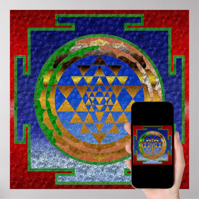 Sri Yantra Poster | Zazzle