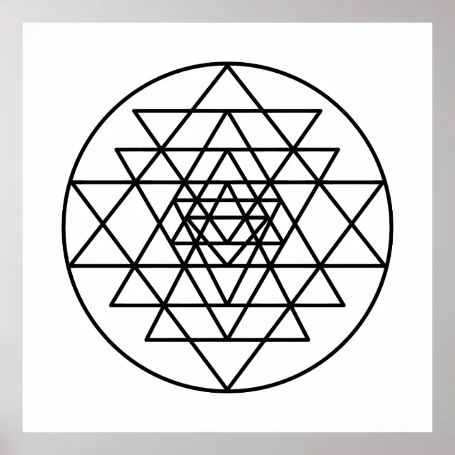 Sri Yantra Poster | Zazzle