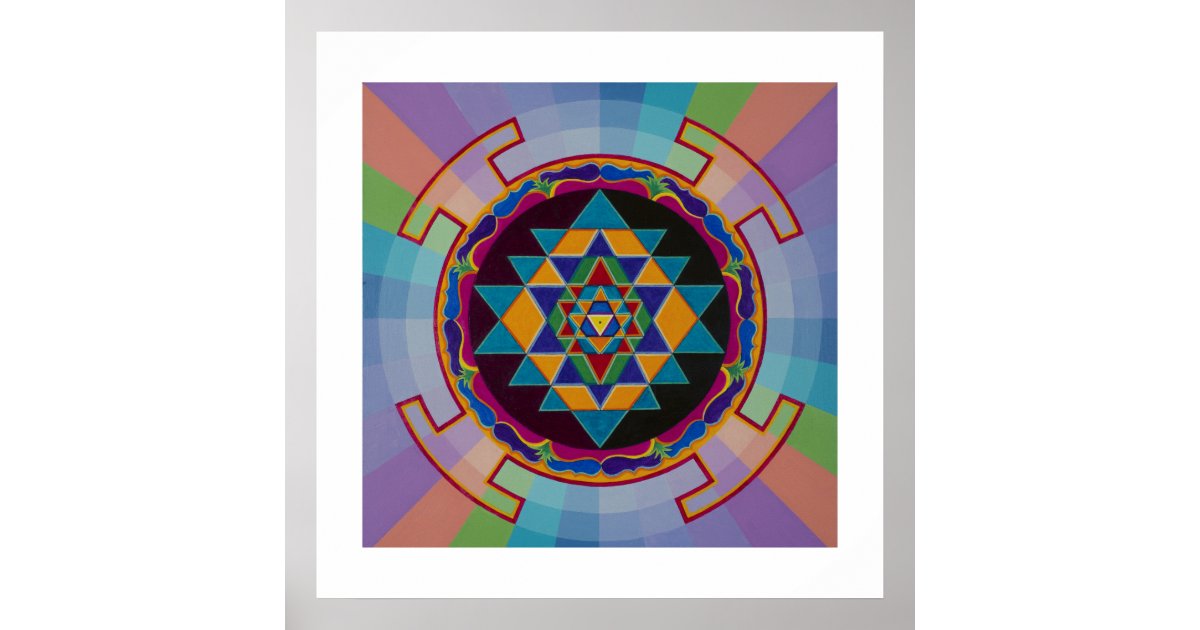 Sri Yantra Poster | Zazzle