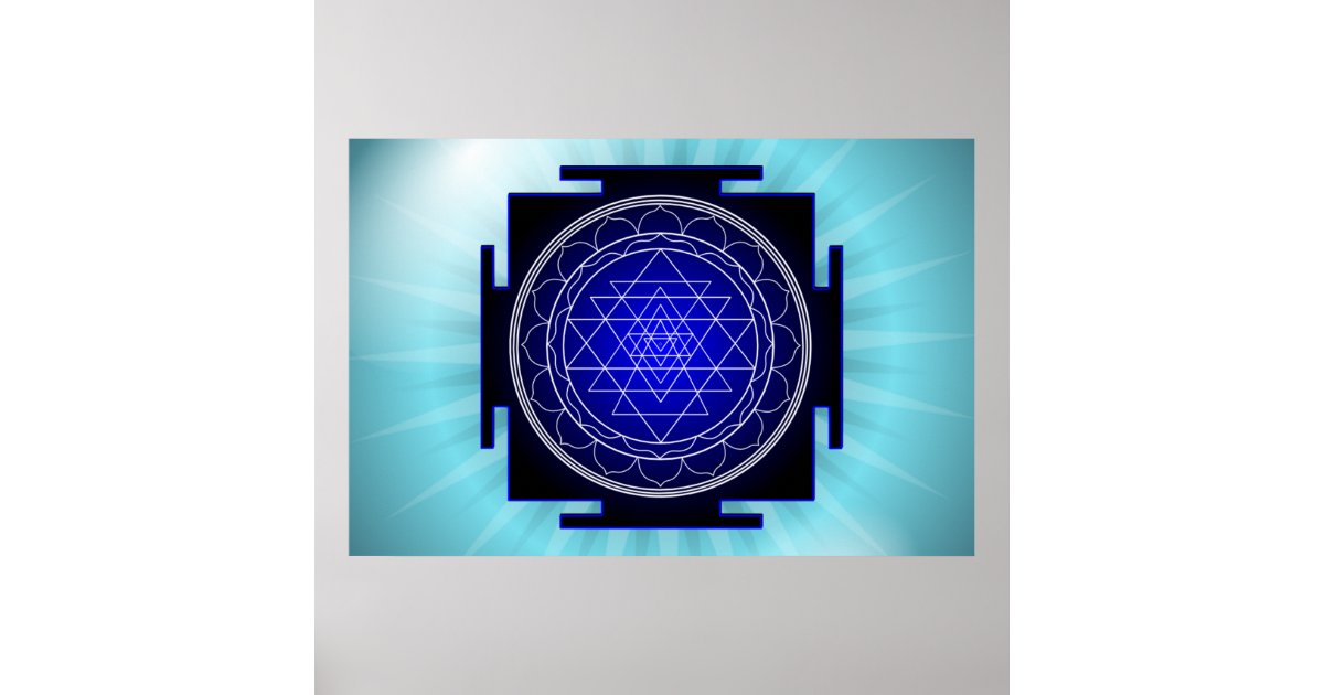 sri yantra poster | Zazzle