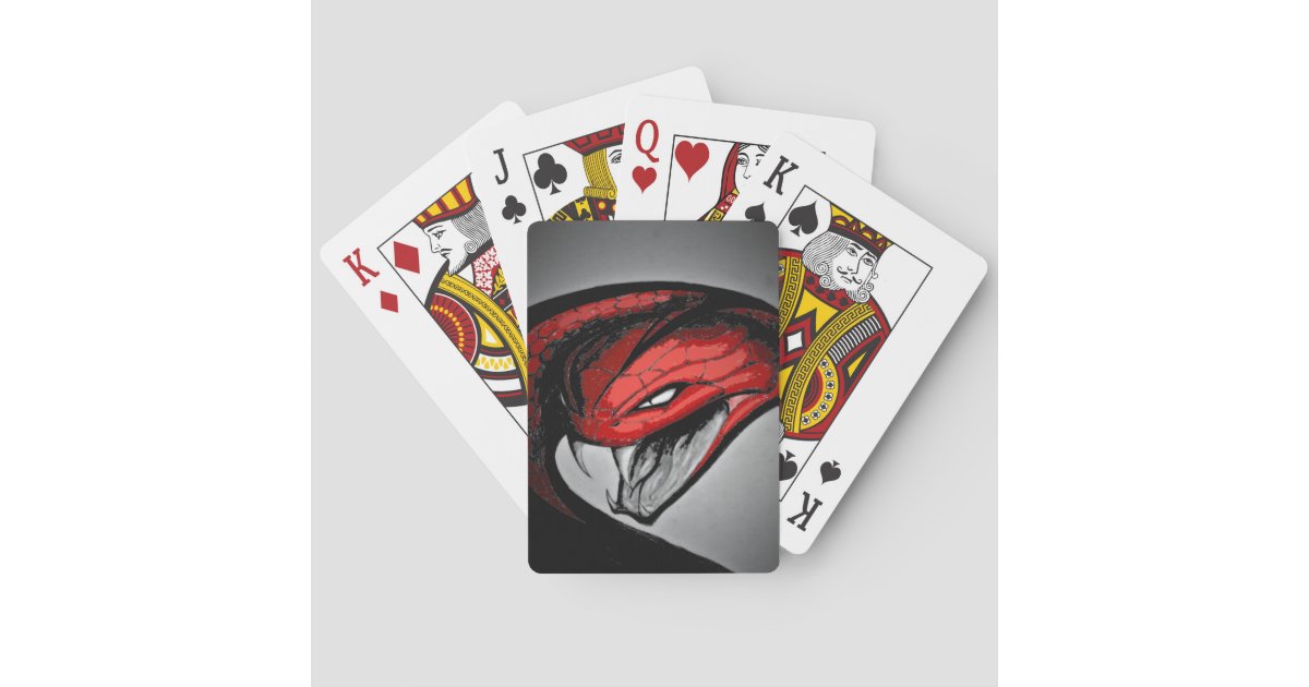 SRT Viper "Stryker" Playing cards | Zazzle