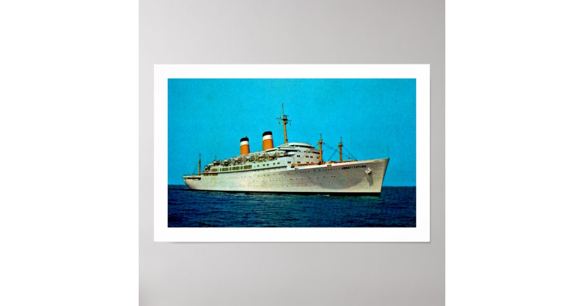 SS Constitution Poster | Zazzle