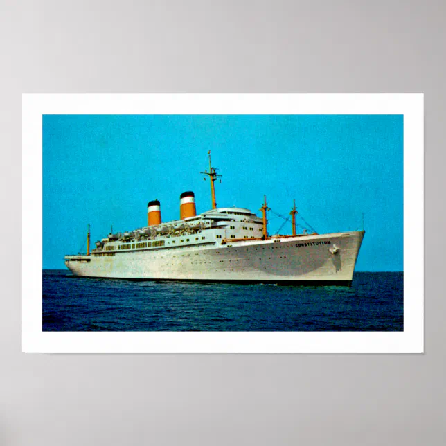 SS Constitution Poster | Zazzle