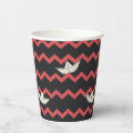 SS Georgie Boat Chevron Pattern Paper Cups | Zazzle