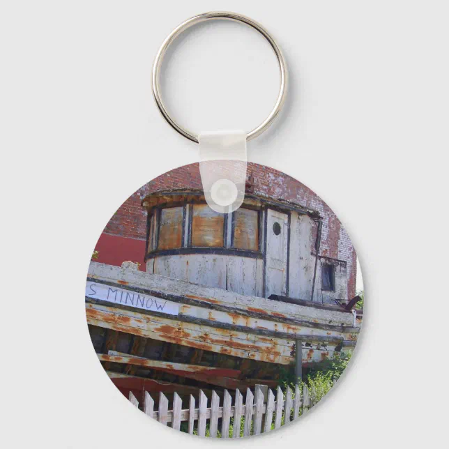 SS Minnow Keychain | Zazzle