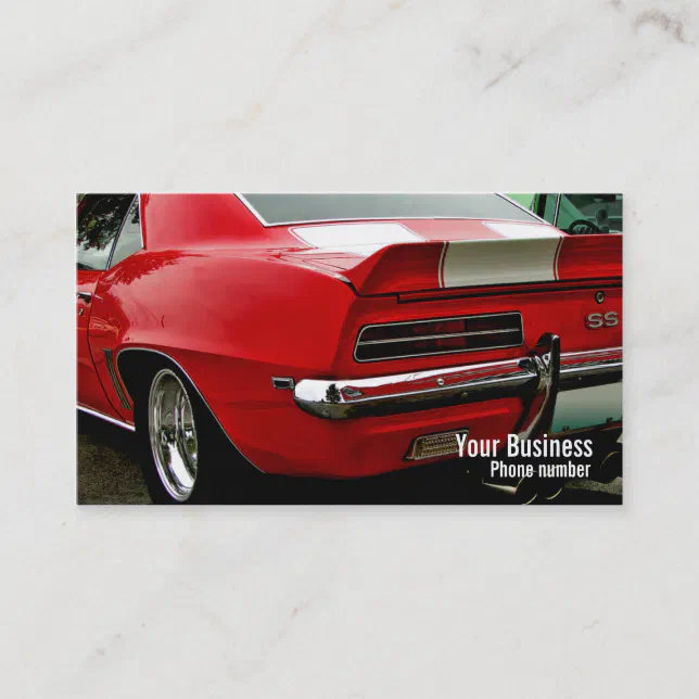 SS Muscle Business Card | Zazzle