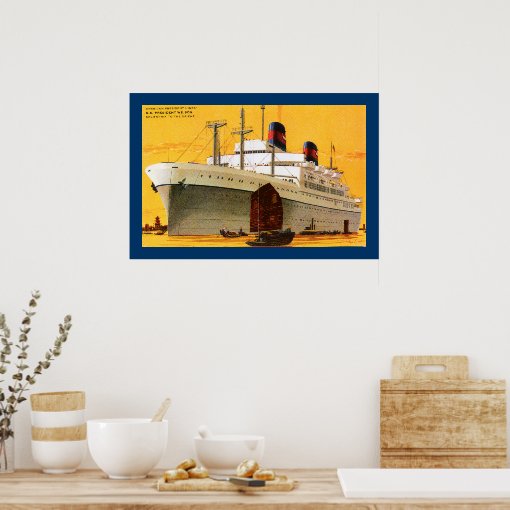ss President Wilson Poster | Zazzle