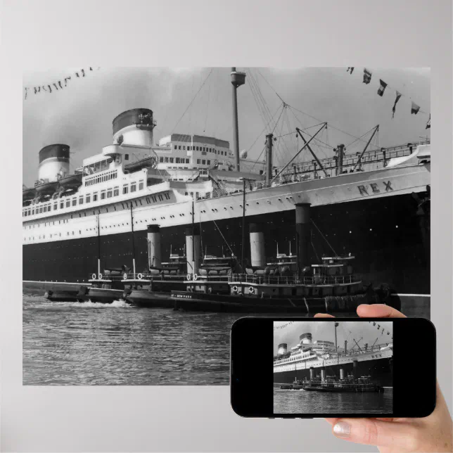SS Rex Poster | Zazzle
