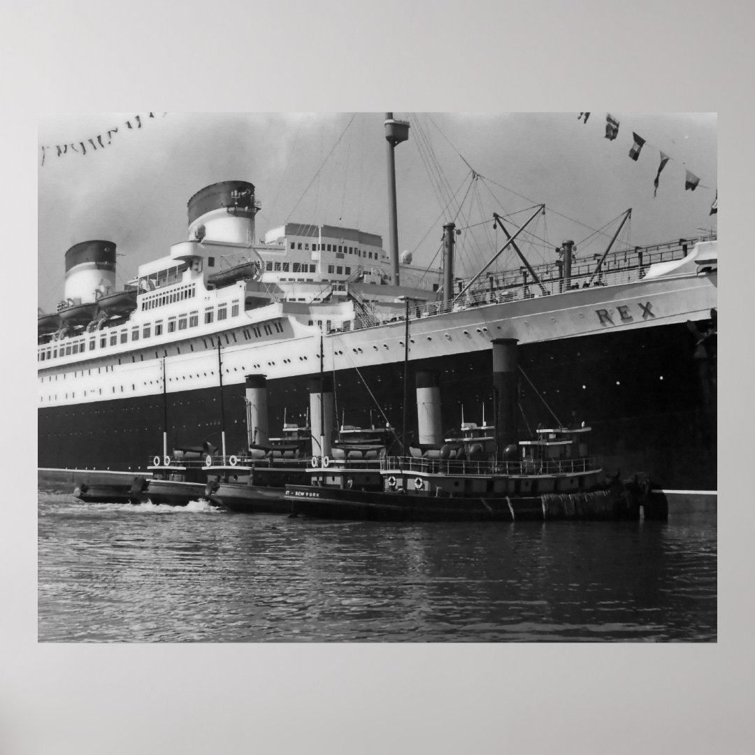 SS Rex Poster | Zazzle