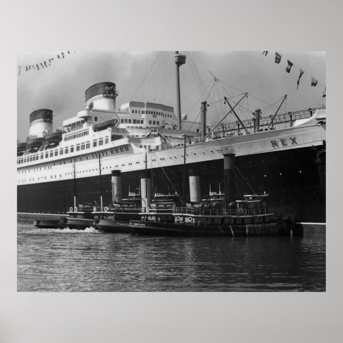 SS Rex Poster | Zazzle.com