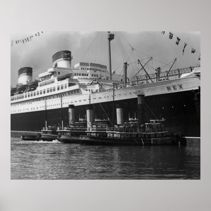 SS Rex Poster | Zazzle