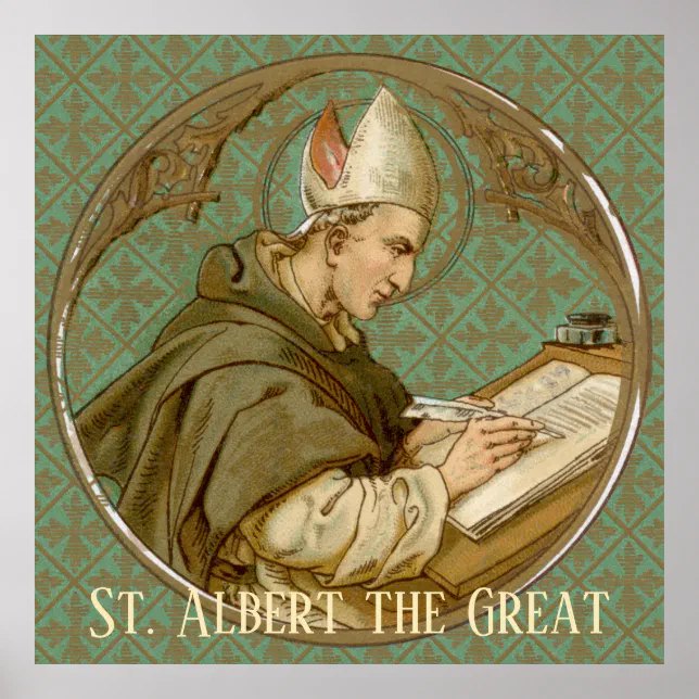 St. Albert the Great (BK 013) Poster | Zazzle