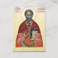 St. Alexis Toth of Wilkes-Barre Prayer Card | Zazzle