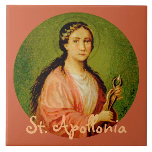 St. Apollonia (BLA 001) Ceramic Tile #1 | Zazzle