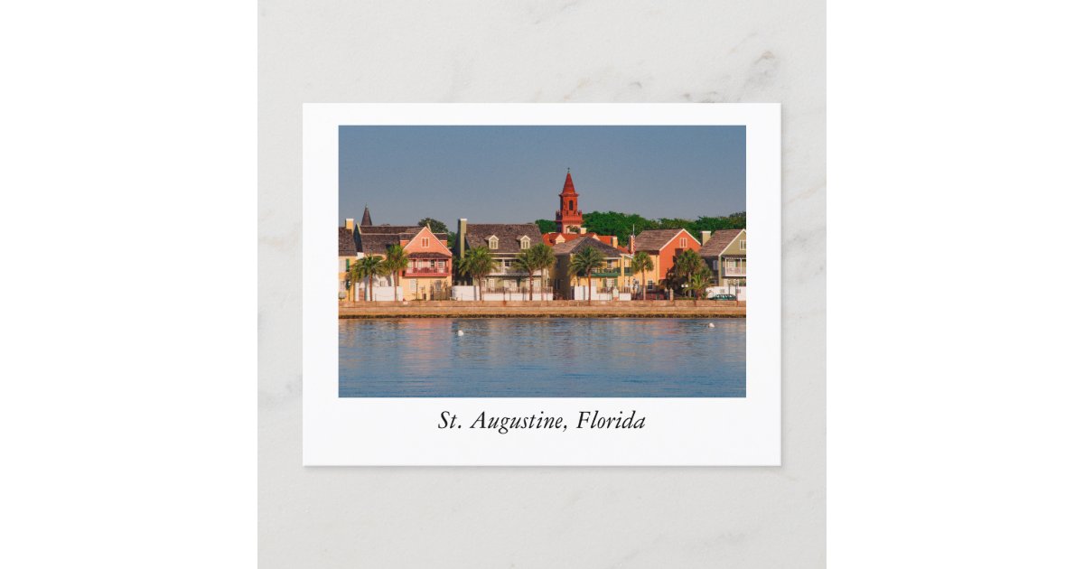 St Augustine Florida Postcard | Zazzle