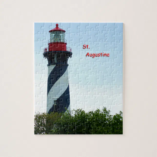 St. Augustine Lighthouse Jigsaw Puzzle | Zazzle