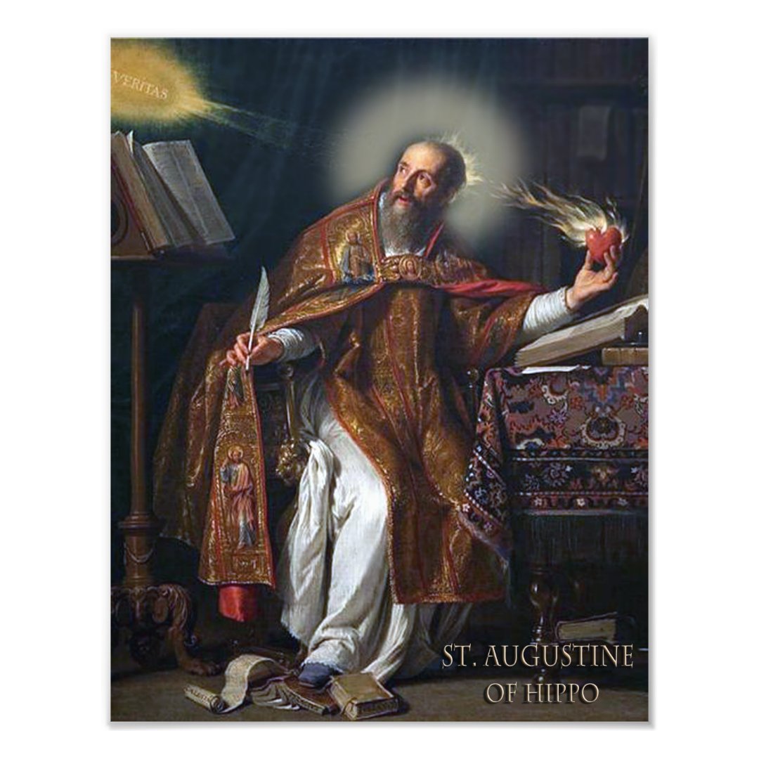 ST AUGUSTINE OF HIPPO PHOTO PRINT | Zazzle
