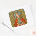 St. Barbara (JP 01) Square Sticker | Zazzle