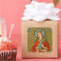 St. Barbara (JP 01) Square Sticker | Zazzle