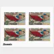 St. Barbara with Artillery (M 007) Rectangular Sticker | Zazzle