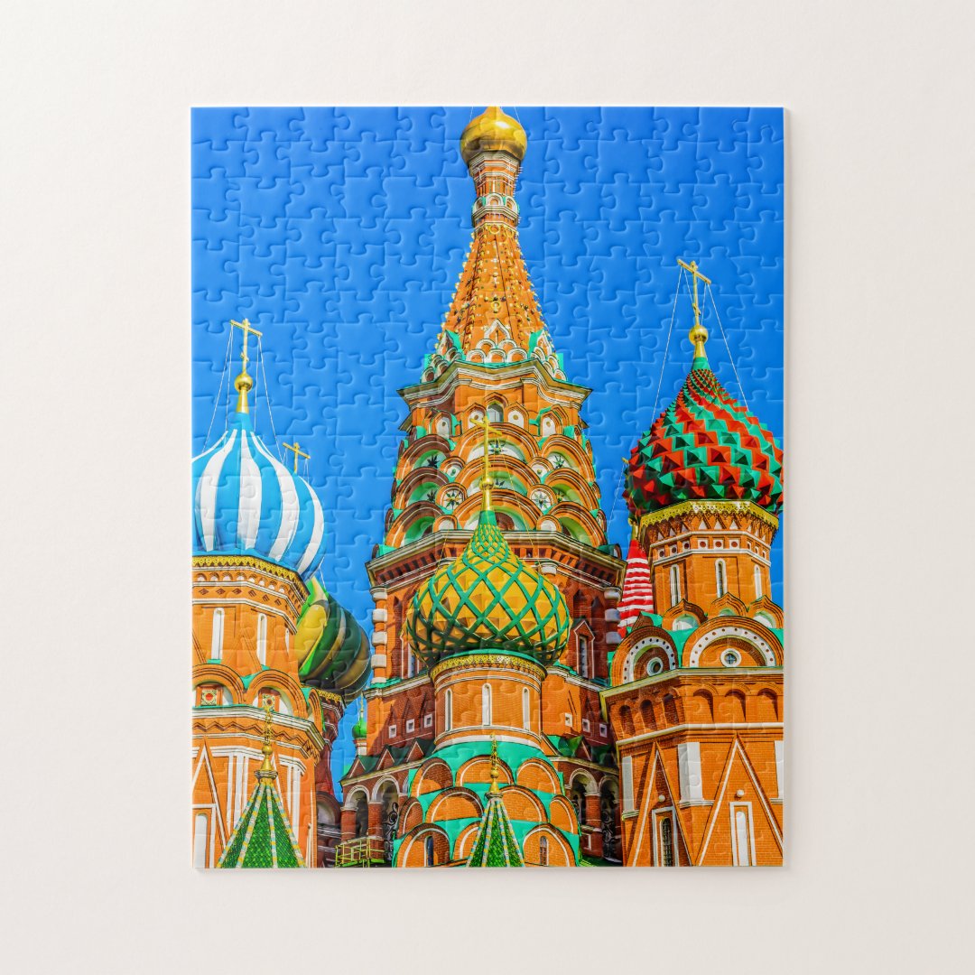 St. Basil's cathedral Jigsaw Puzzle | Zazzle