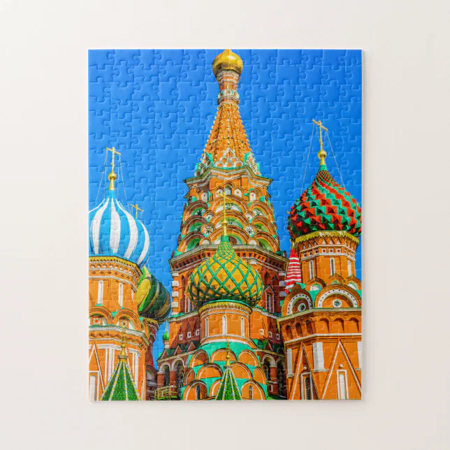 St. Basil's cathedral Jigsaw Puzzle | Zazzle