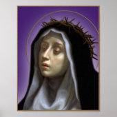St. Catherine of Siena Poster | Zazzle