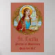 St. Cecilia of Rome (BK 003) Poster | Zazzle