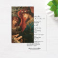 St. Cecilia Prayer Musicians Vintage Holy Card | Zazzle