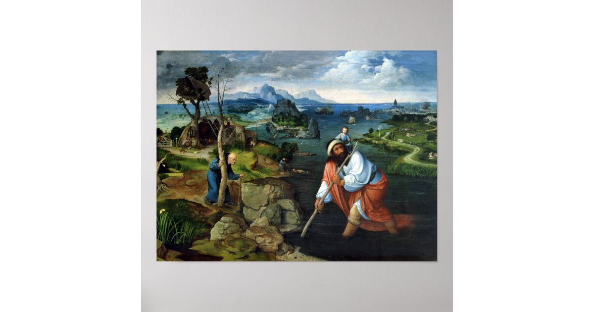 St. Christopher Poster | Zazzle