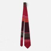 St. Croix USVI Circle Madras Pattern Personalize Neck Tie | Zazzle