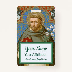 St. Dominic de Guzman (BK 011) Badge | Zazzle