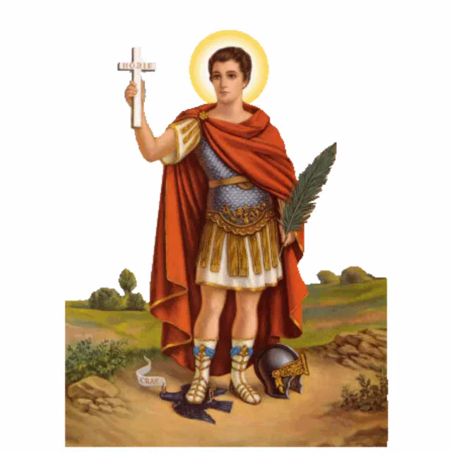 St. Expedite Photo Sculpture | Zazzle