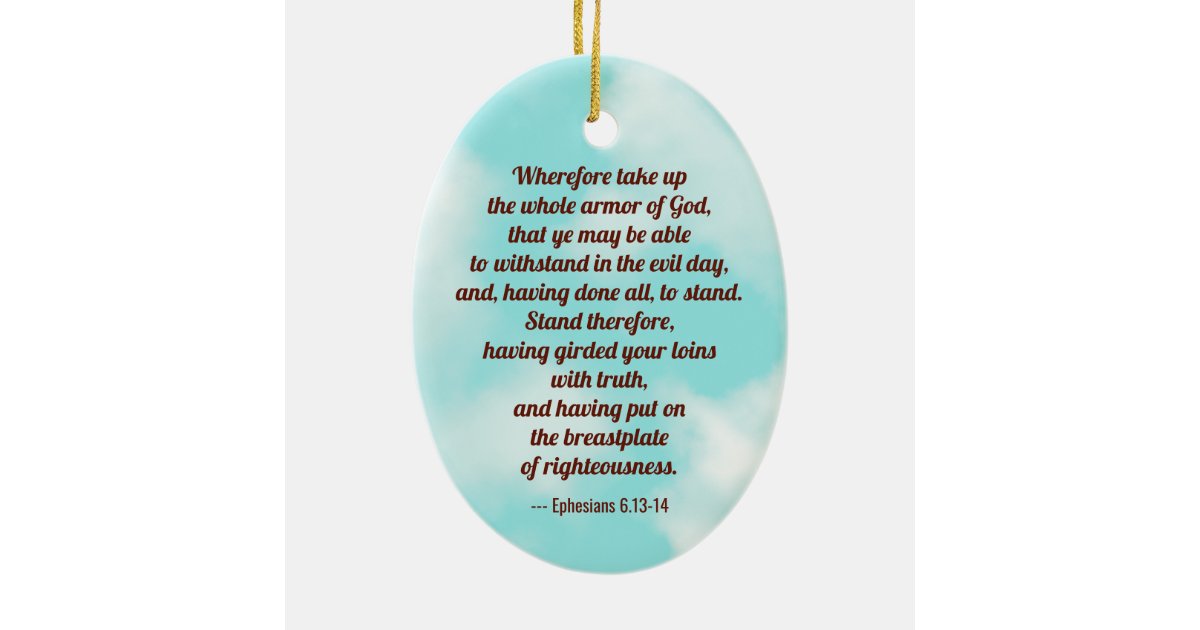 St. Florian with Bucket (Clear Skies; M 019) Ceramic Ornament | Zazzle